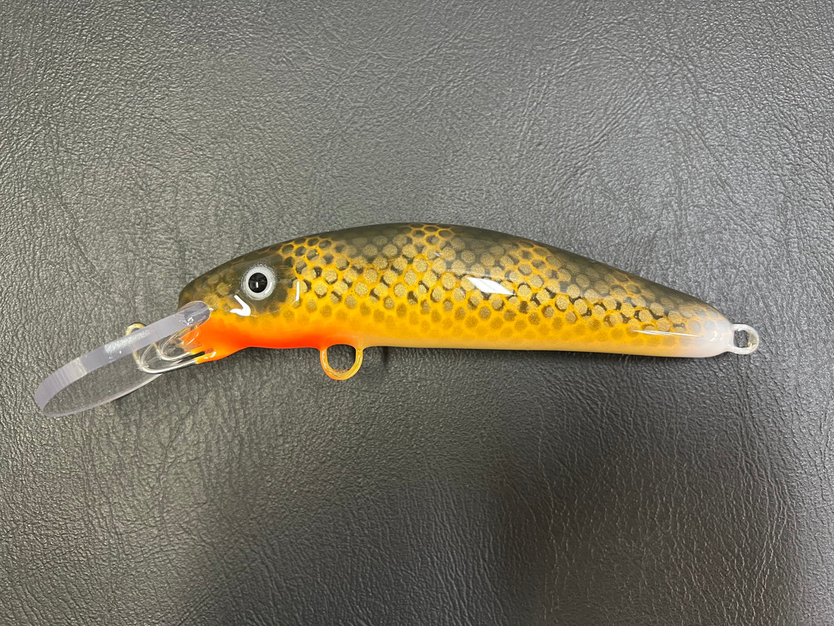 Double Nickel Walleye - Cream Belly - 6H – Blue Water Baits